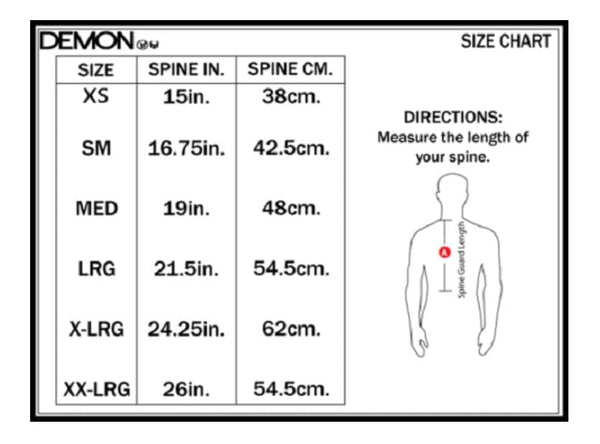 Demon Flex-Force Pro Spine Guard | Snowtart UK